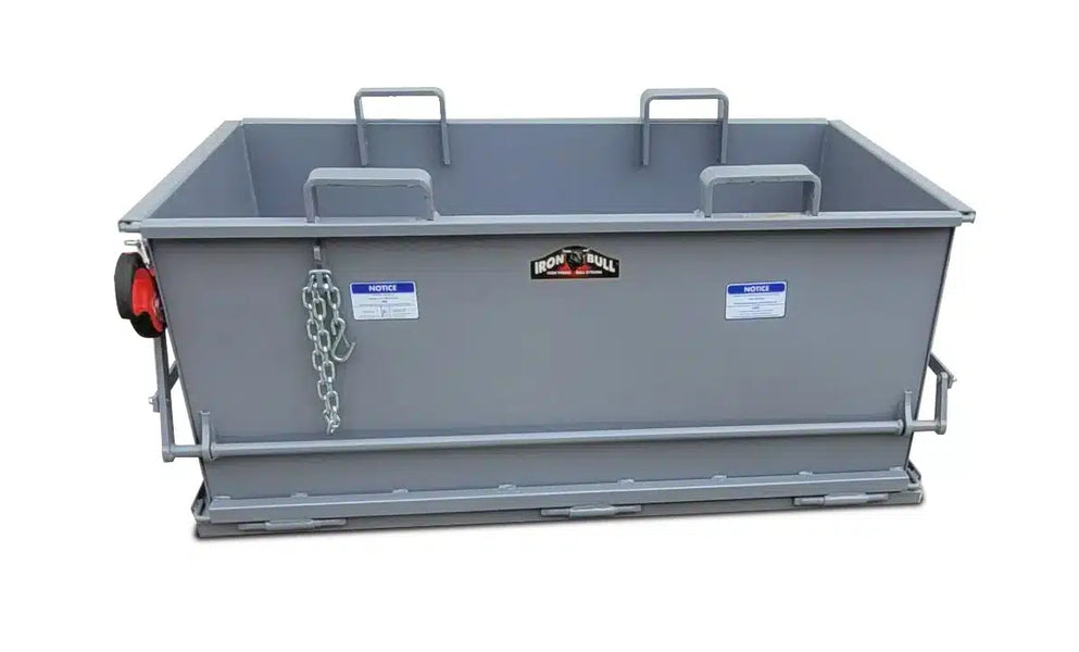 Iron Bull 1 Yard Bottom Dump Hopper 3868QS — WSI Machinery