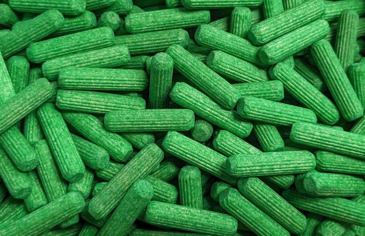 8mm x 30/32/35/38mm Pre-Glued Multi Groove Dowel Pins - 10,000 Pieces — WSI Machinery