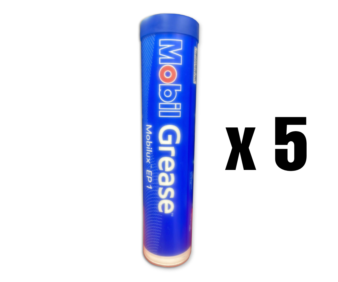 Mobil Mobilux EP 1 Grease in 14-Ounce Tubes, 00F0901486H - 5 Pack — WSI ...