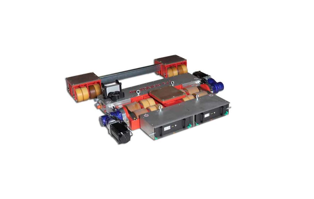 GKS Robot 40 Ton, Battery-Powered Industrial Dolly System — WSI Machinery