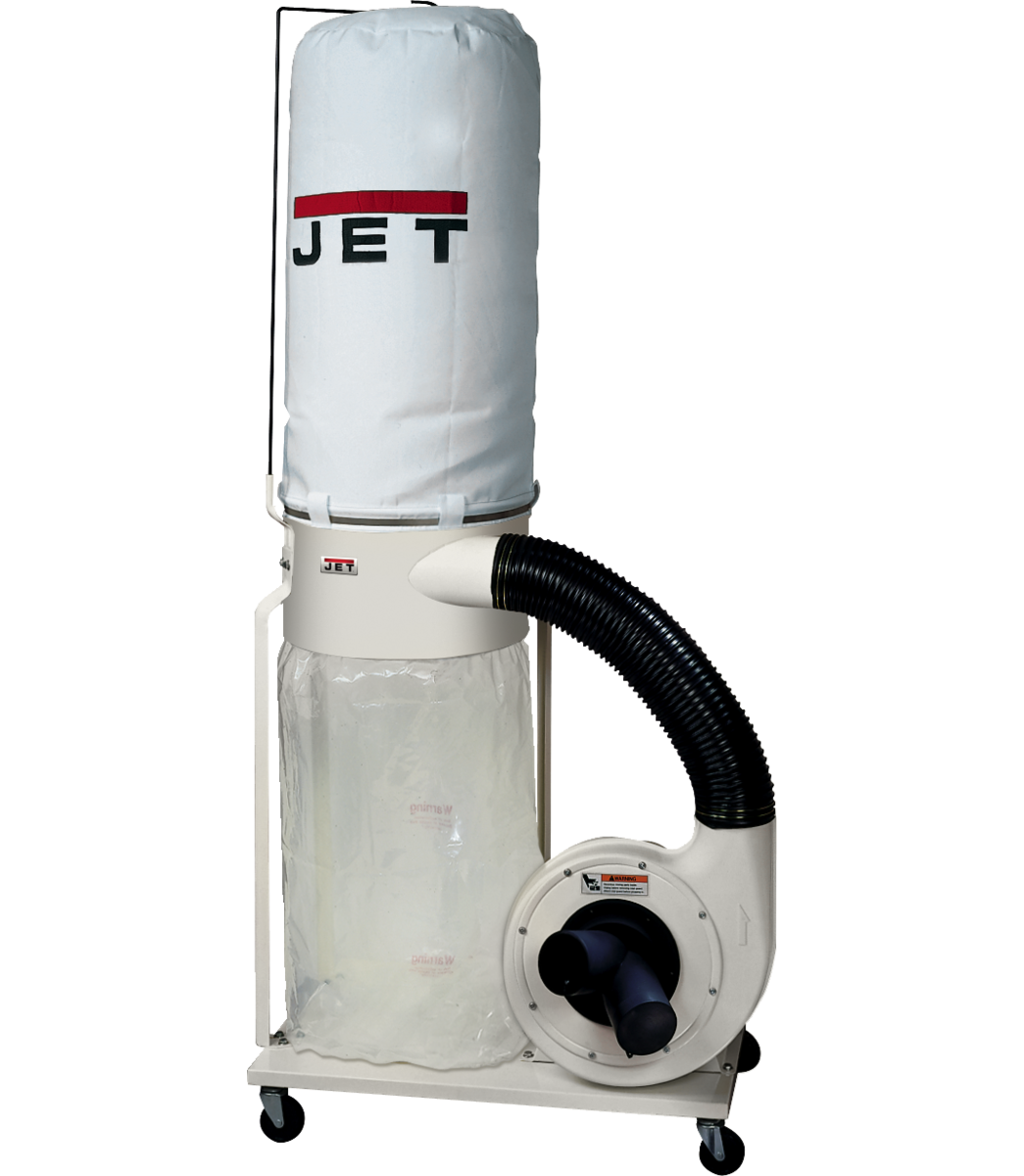 JET® Portable Dust Collector - 5 Micron Bag Filter - 1-1/2HP | JET ...