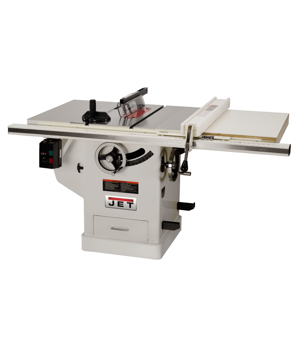 DELUXE XACTA® Cabinet Table Saw - 10" Blade Diameter - 30" Fence System ...