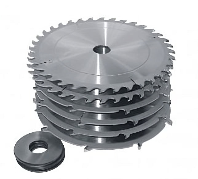 8" x 5/8", 24T, Carbide Dado Blade Set, 2500.240.10 — WSI Machinery