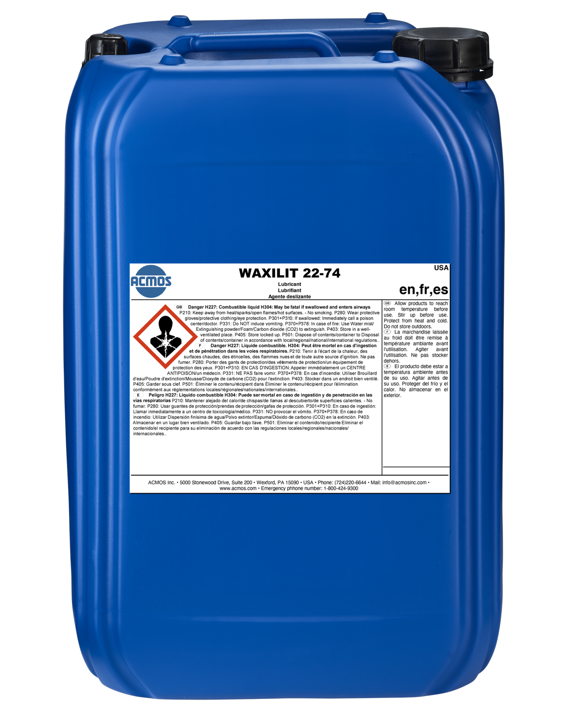 Waxilit 22-74 Moulder Table Lubricant, Non Hazmat - 20 Liter/kg — WSI ...